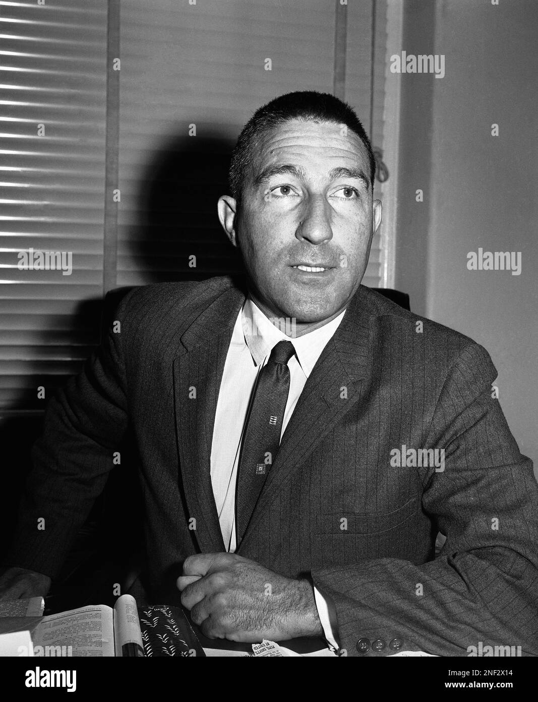 Rep. Stewart L. Udall, D-Ariz., shown Dec. 5, 1960 at his Washington ...