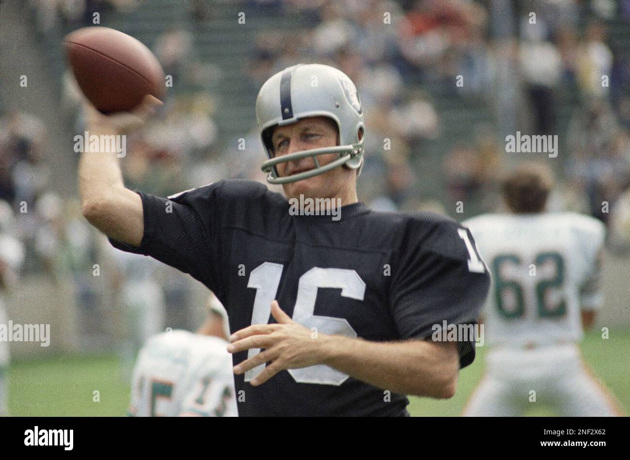Shown in an undated photo is George Blanda, quarterback and place ...