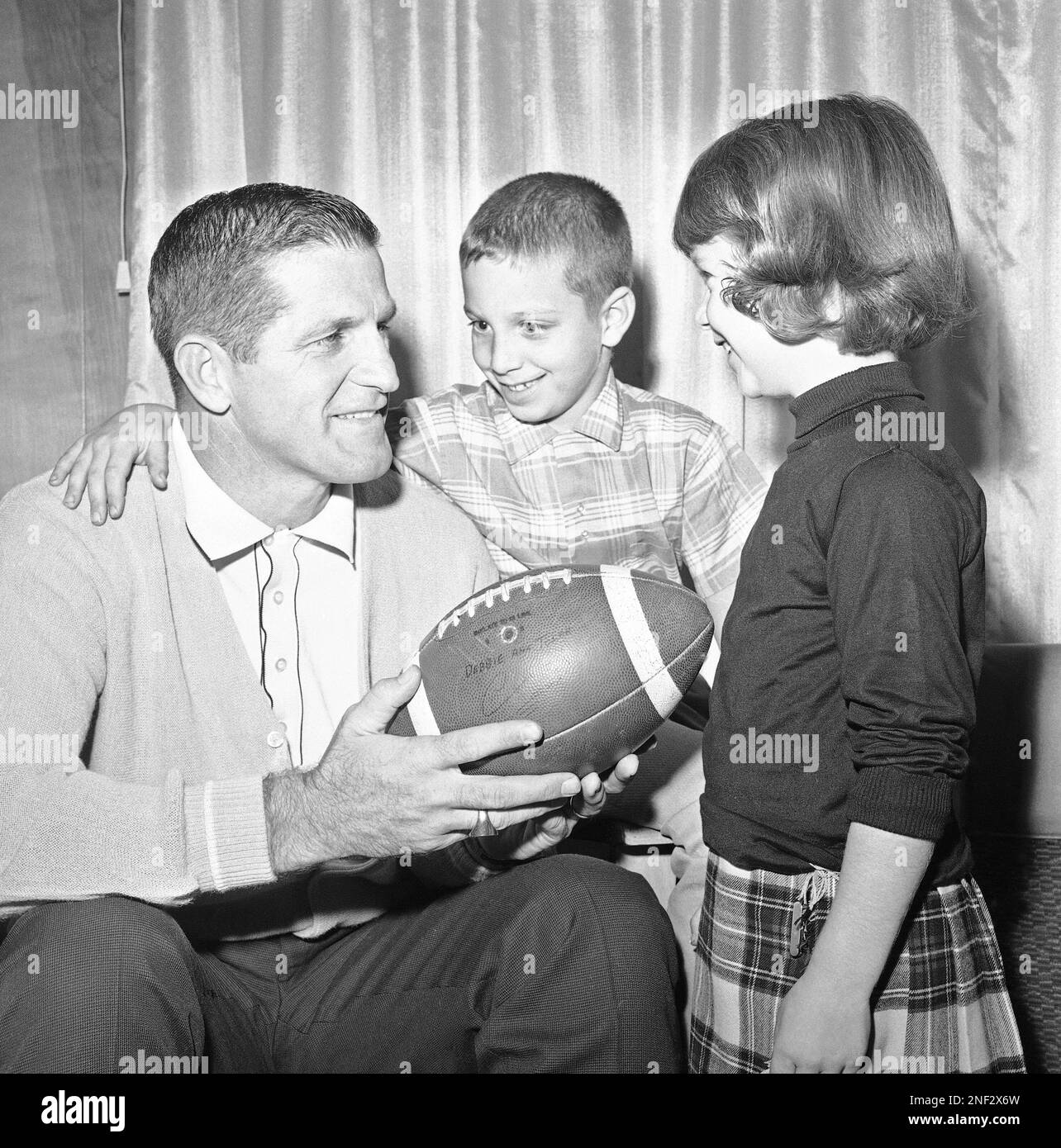 George Blanda Kicking