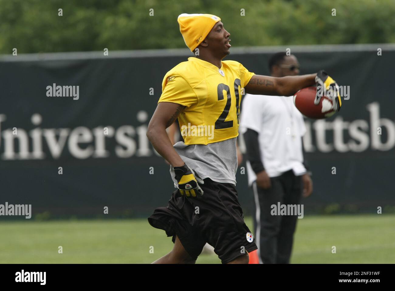 Pittsburgh Steelers cornerback Keenan Lewis during practice at the ...