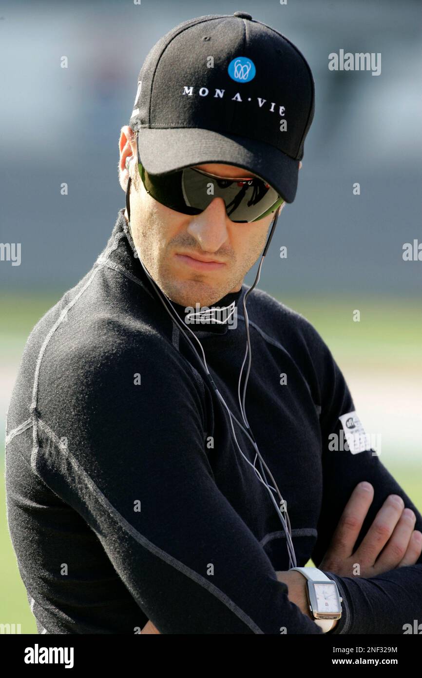 Tomas Scheckter of South Africa during qualifying for the IndyCar ...