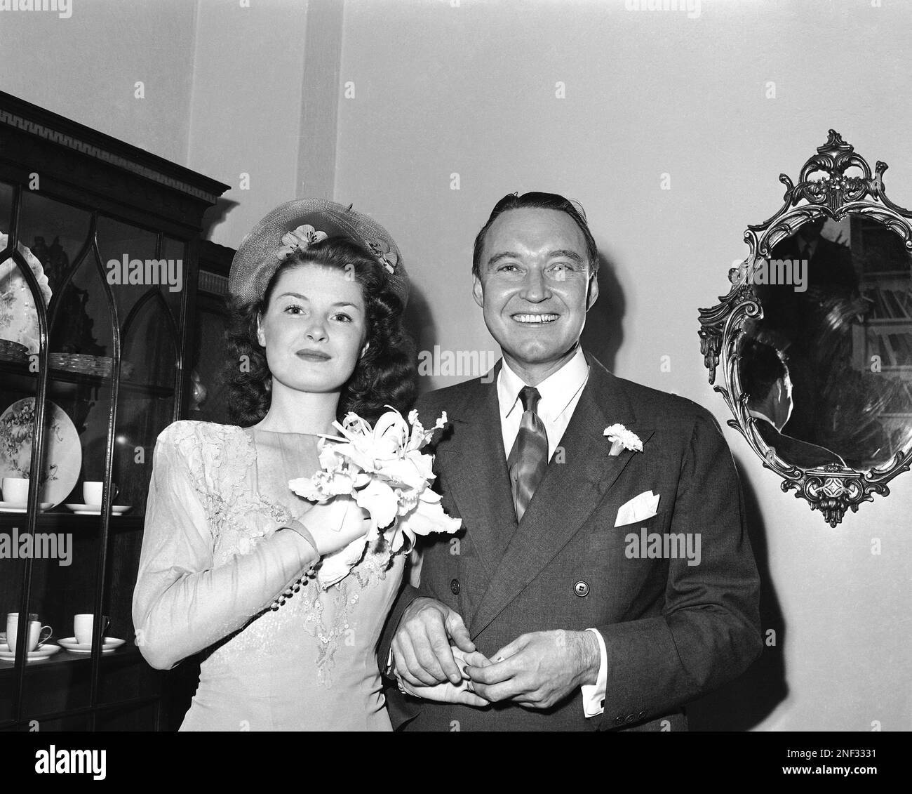 R.J. Reynolds, Jr. and his bride, the actress Marianne O'Brien, are ...