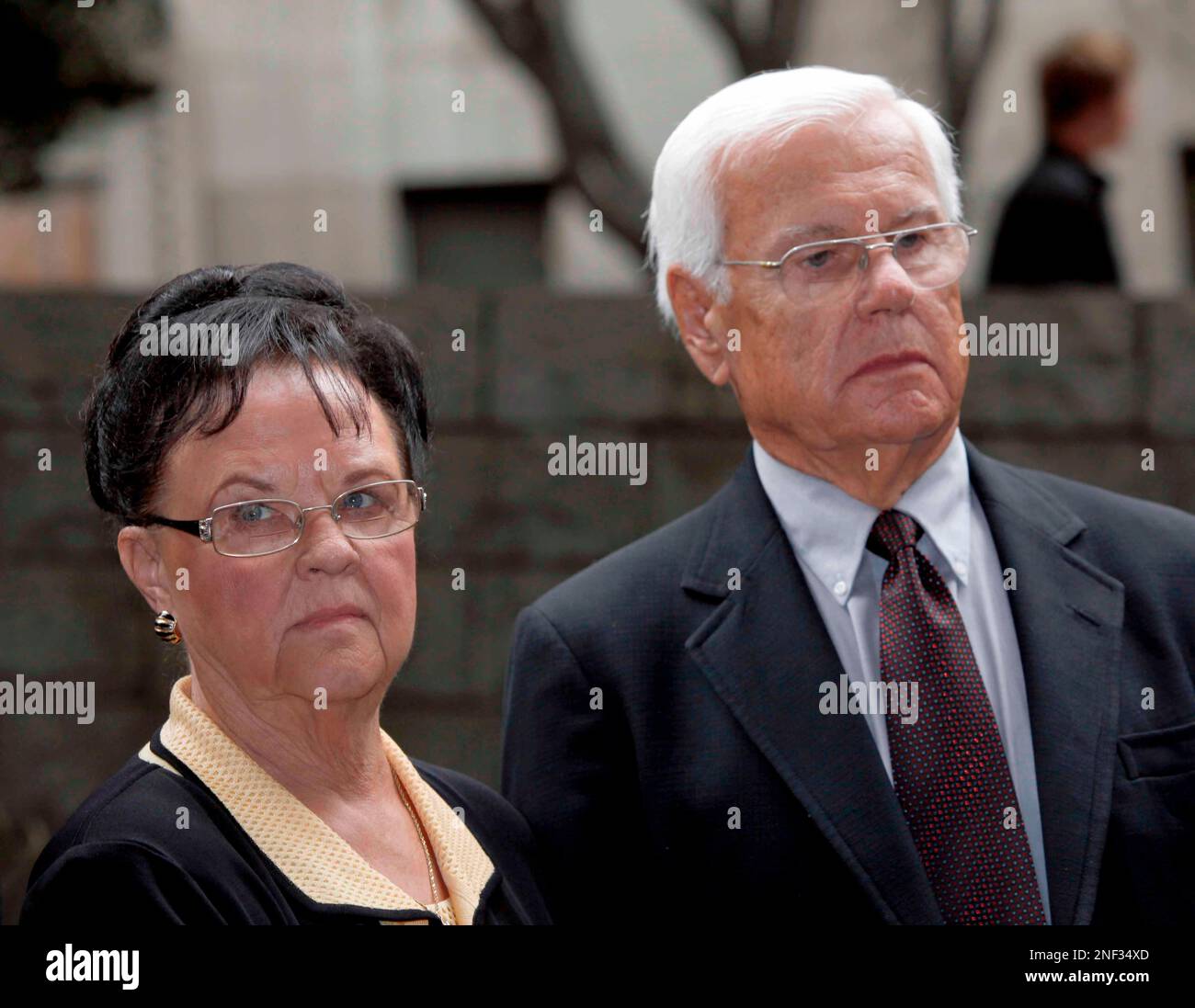 Parents of shooting victim, Sherri Rasmussen, Neil Rasmussen, and his ...