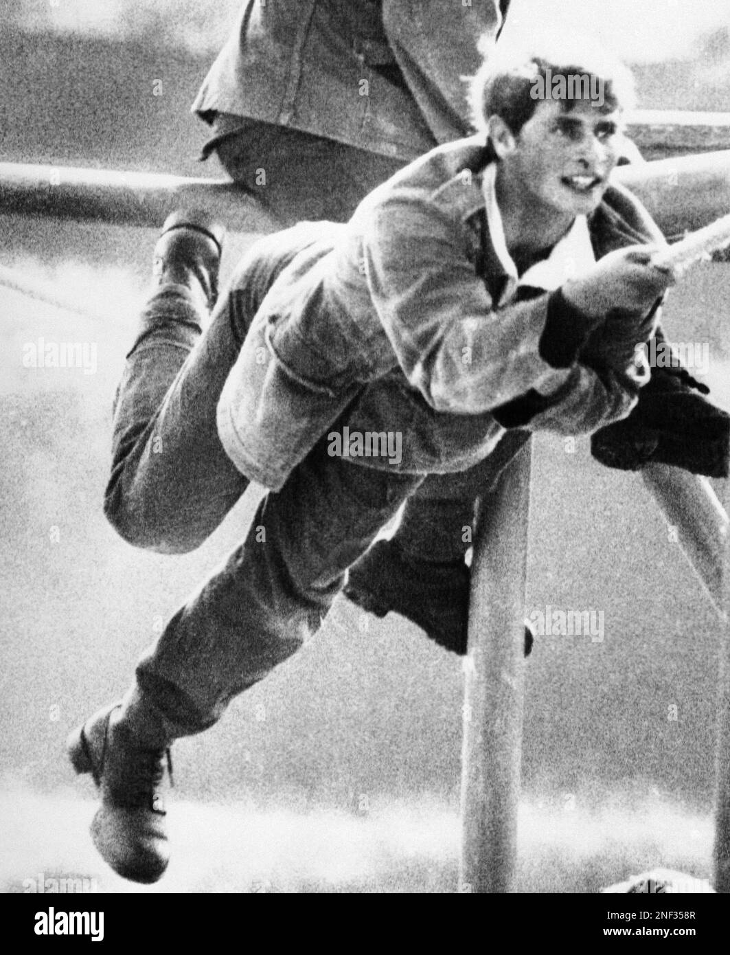 Britain's Prince Edward, 18-year-old son of Queen Elizabeth II and ...