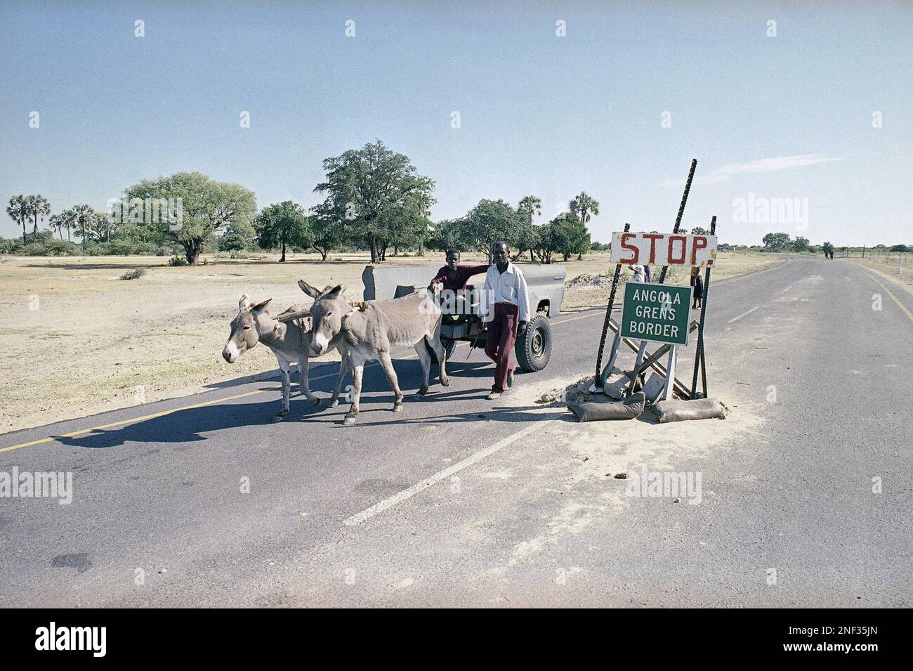 While tension on the northern Namibian border continued to rise, with ...