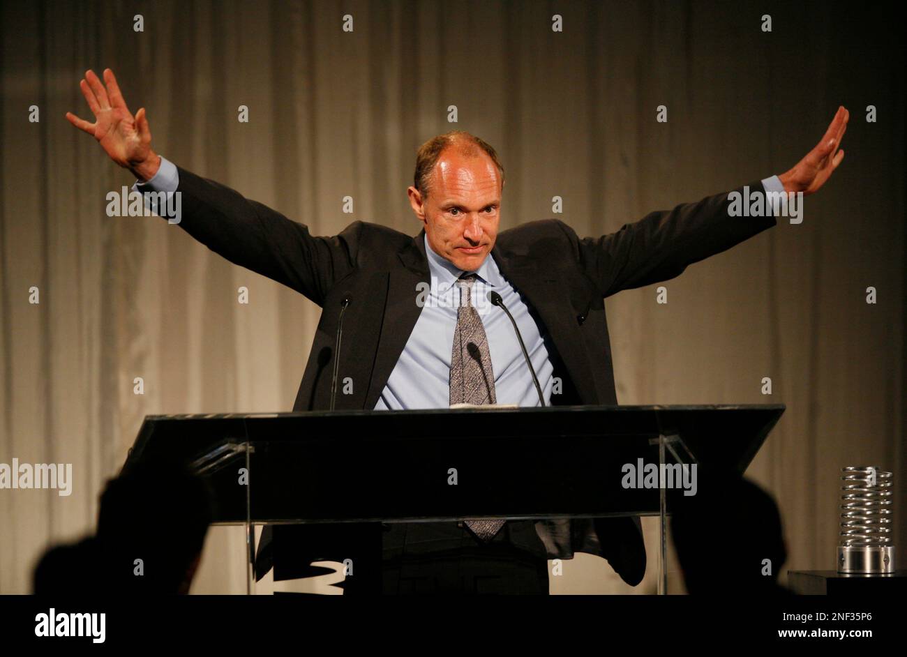 Sir Tim Berners-Lee, inventor of the World Wide Web, delivers his five ...