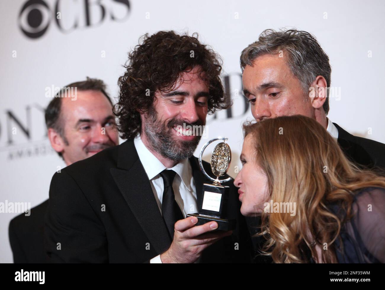 The cast of "Norman Conquests", from left to right, Paul Ritter ...