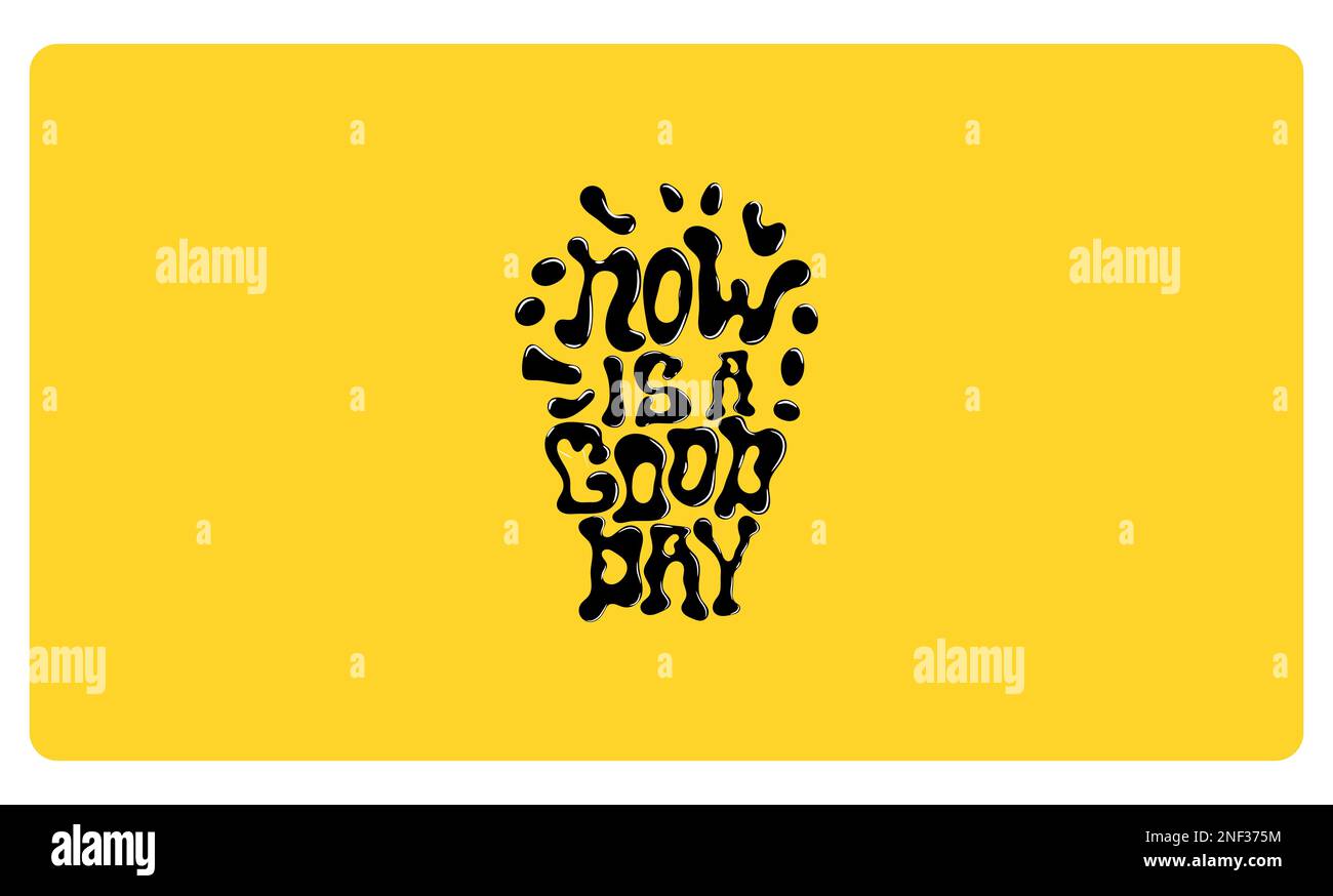 A yellow background with typograpy for desktop Stock Photo - Alamy