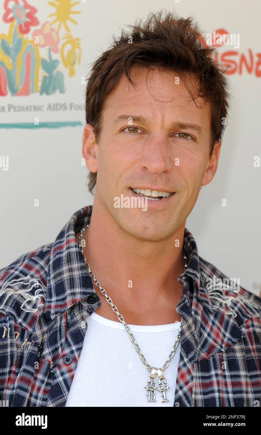 Actor Dan Cortese arrives at the 20th anniversary Time for Heroes ...