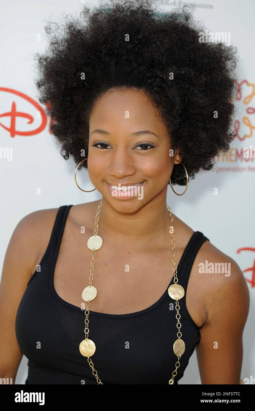 Actress Monique Coleman arrives at the 20th anniversary Time for Heroes ...