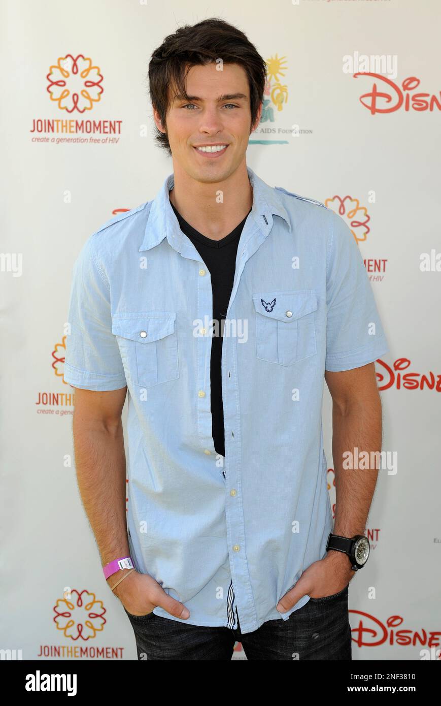 Actor Adam Gregory arrives at the 20th anniversary Time for Heroes ...