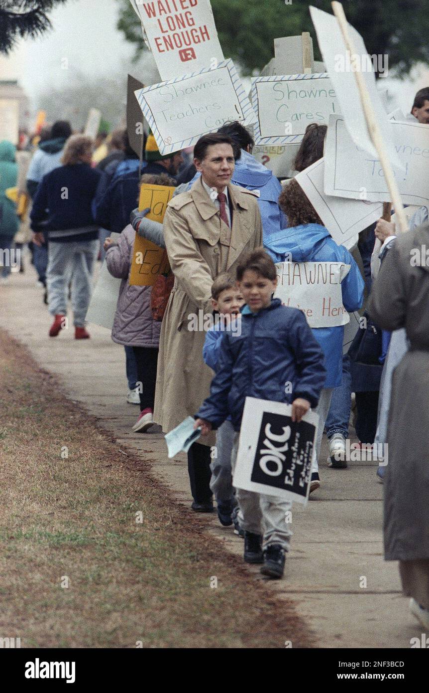 Oklahoma City School Superintendent Arthur Steller and sons Jonathan ...
