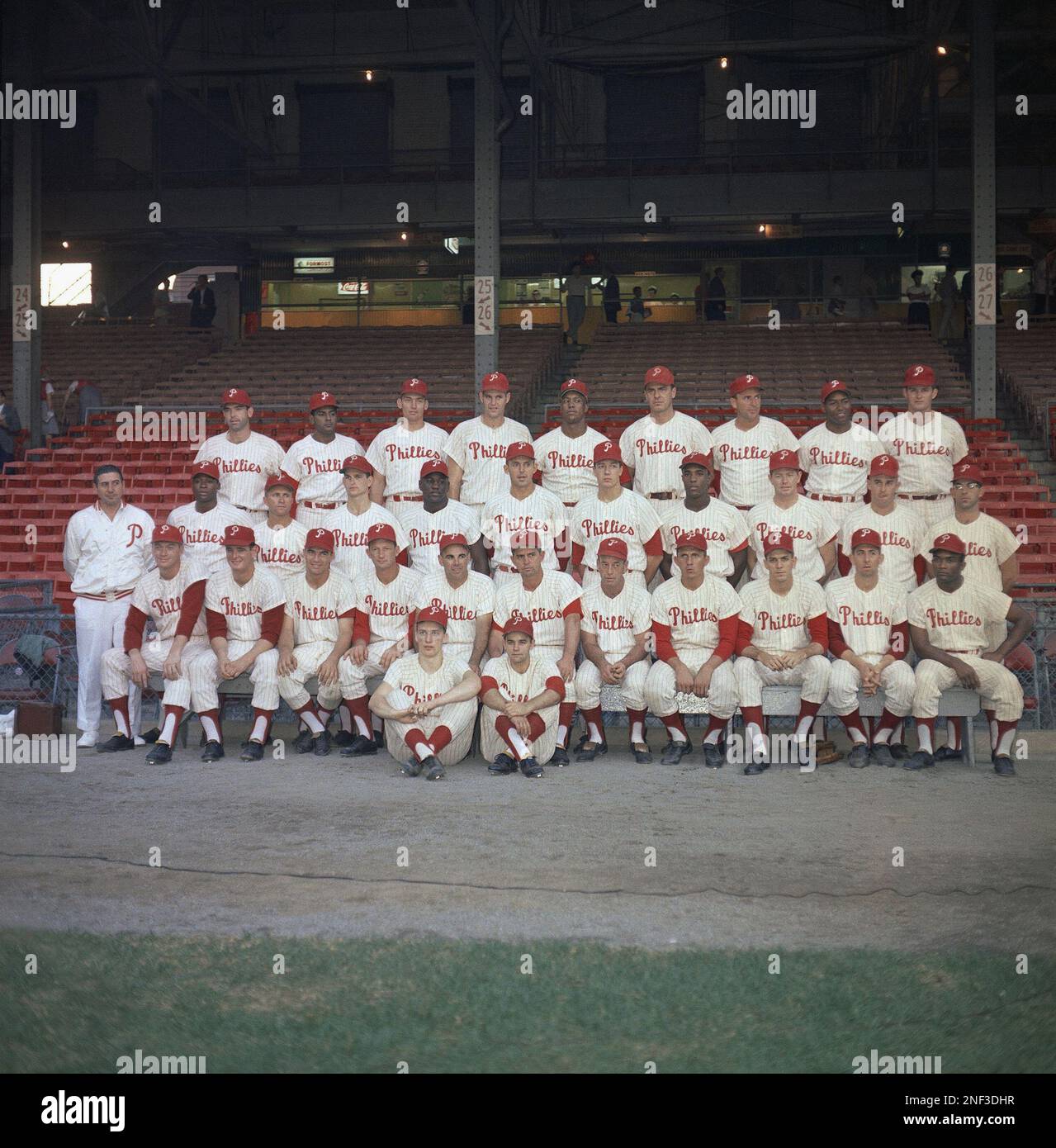 Philadelphia Phillies are shown Sept. 23, 1964. (AP Photo Stock Photo ...