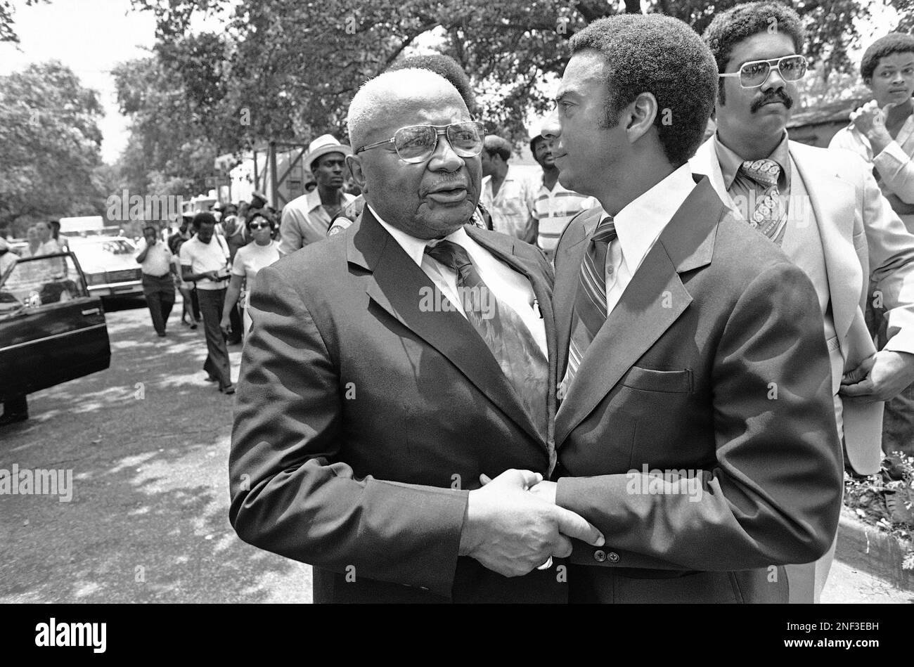 Martin Luther King Sr., father of civil rights leader, left, and Andrew ...