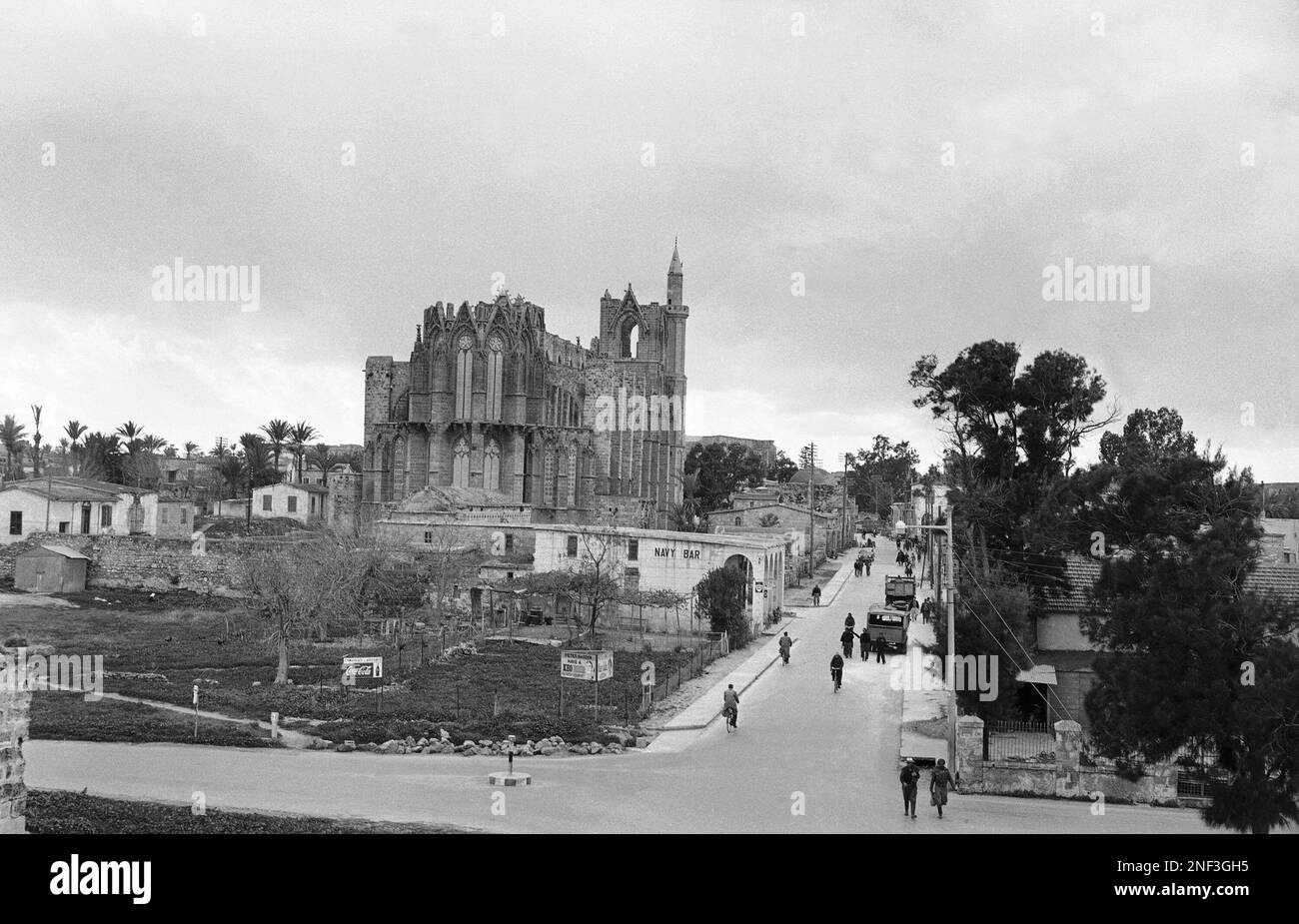The cathedral of St. Nicholas, Cyprus, built by the crusaders of the ...