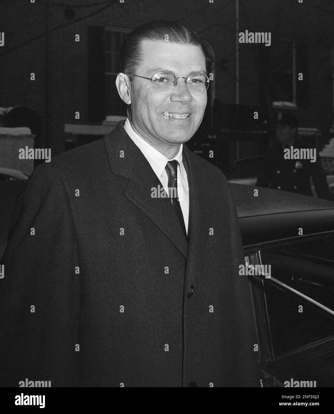 Robert S. McNamara, 44-year-old president of the Ford Motor Company ...