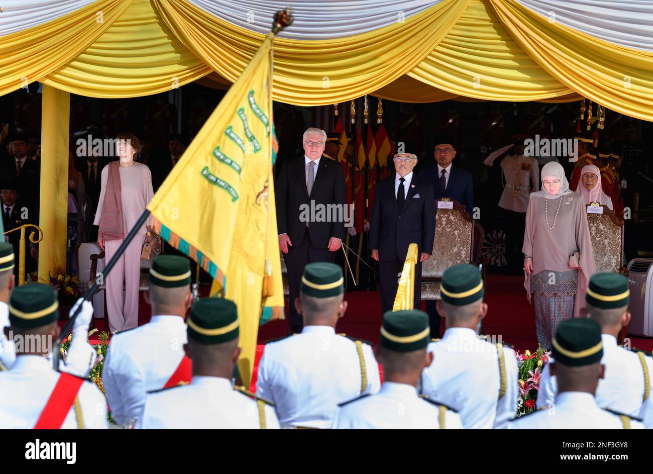 Kuala Lumpur, Malaysia. 17th Feb, 2023. German President Frank-Walter ...