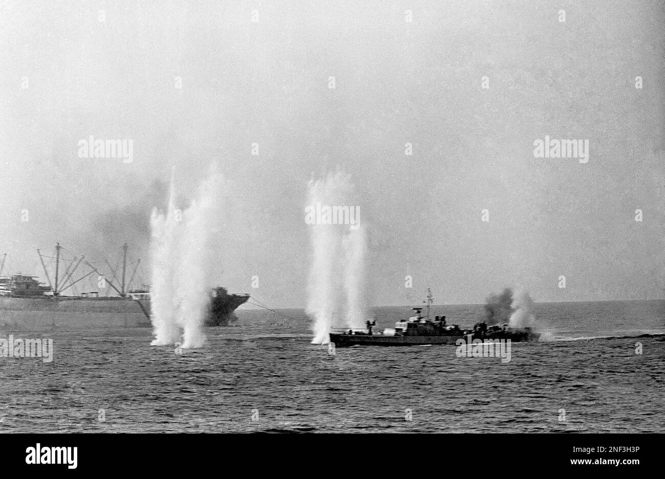 Rockets from Turkish Air Force Jets Burst in water around Greek Cypriot ...