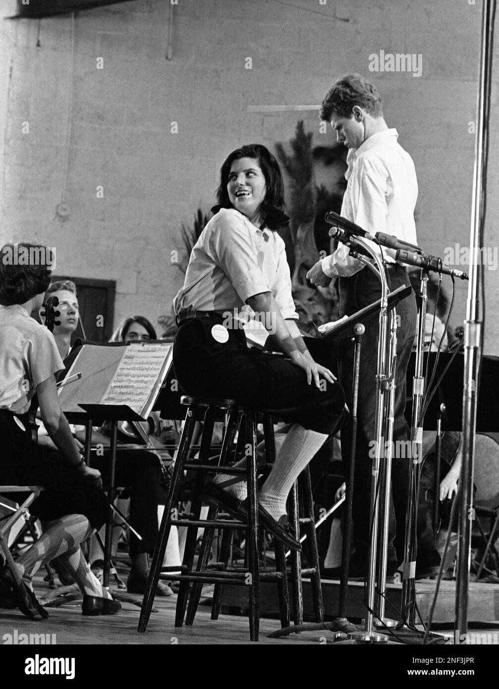 Smiling Luci Baines Johnson, younger daughter of President Lyndon ...