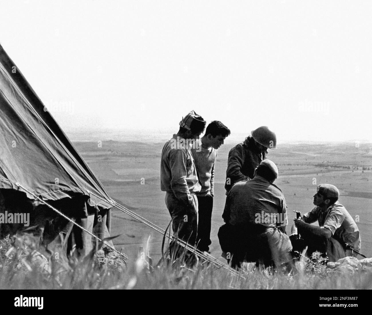 British troops of the United Nations peace force in Cyprus in ...