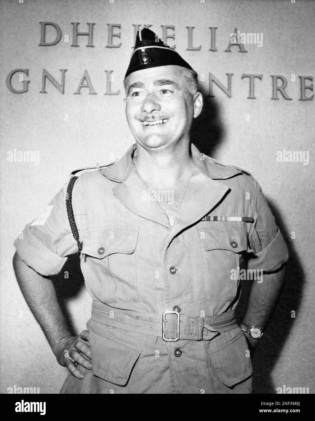 Sgt. Geoffrey Garrish, 42, of 262 signals Squadron, pictured back in ...