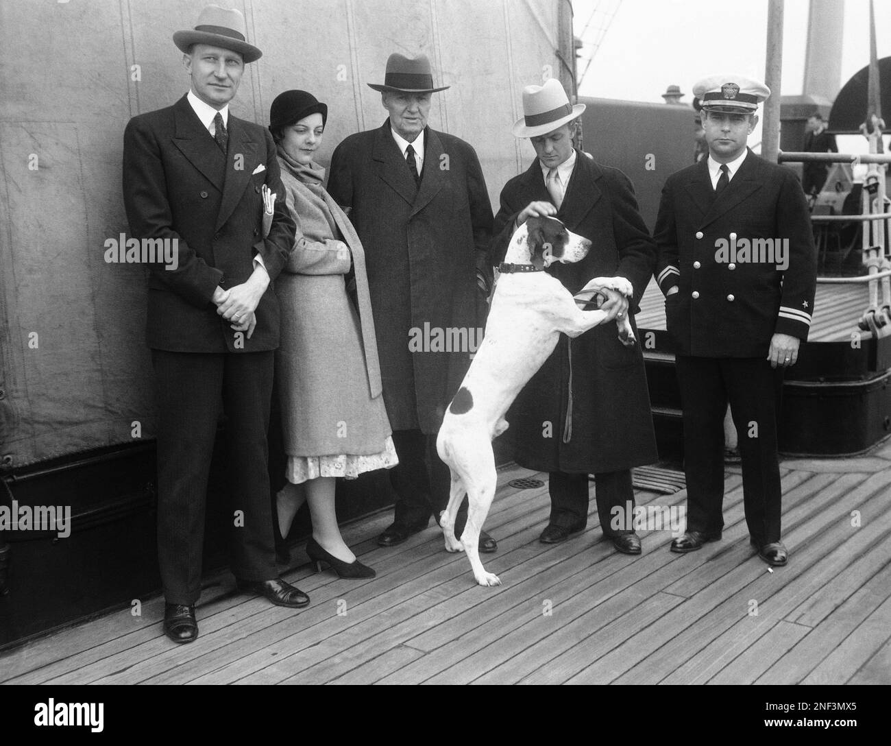 From left to right: attorney George S. Leisure, Thalia Massie, attorney ...