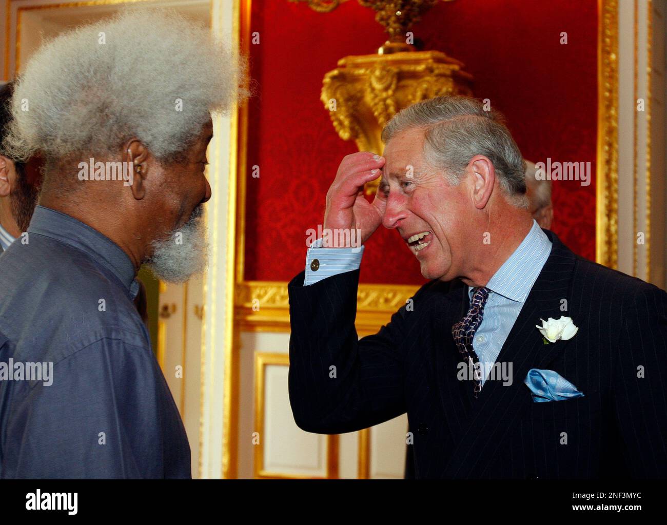 Britain's Prince Charles, right, Patron of the University of Cambridge ...