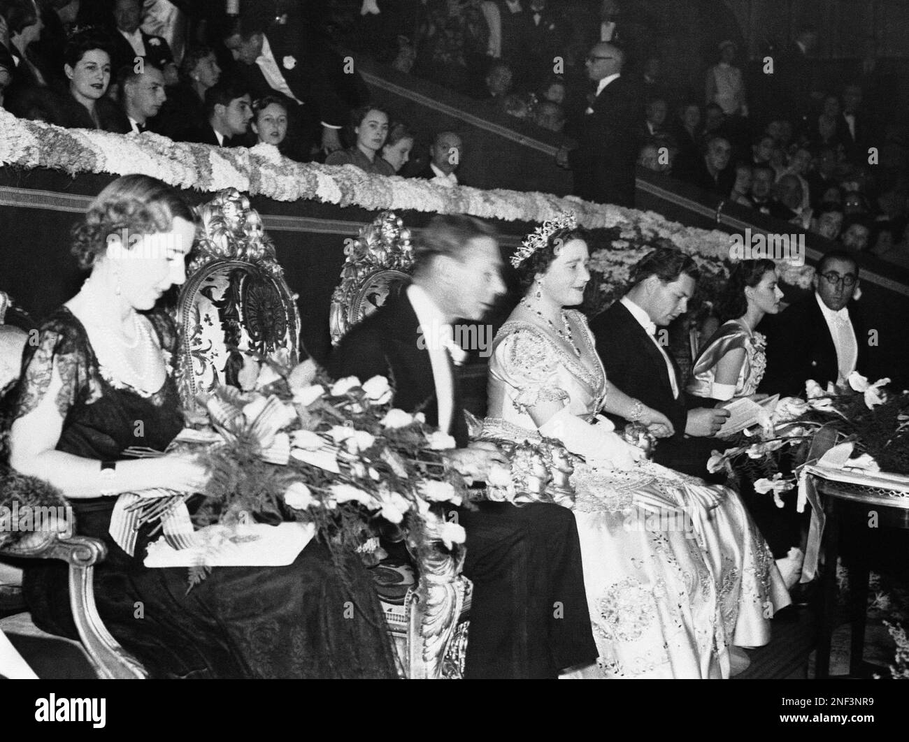 Queen Ingrid of Denmark ; King George VI and Queen Elizabeth of Great ...