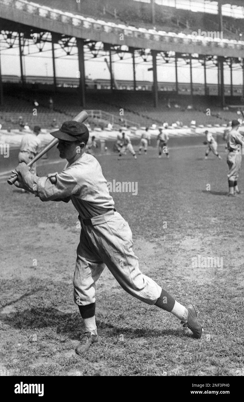Pittsburgh Pirate outfielder Paul Waner shown in Pittsburgh in 1929 ...