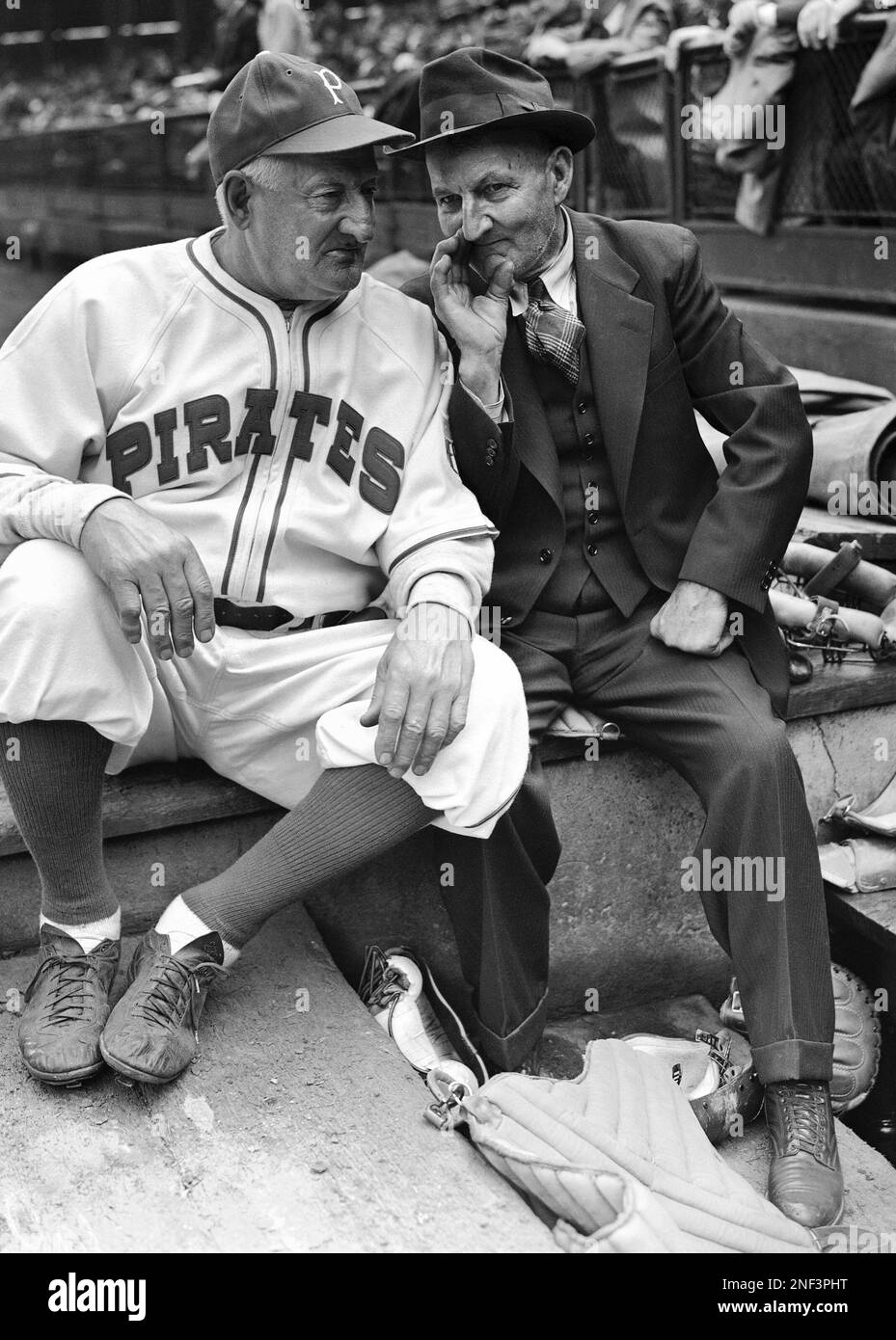 Honus Wagner, 68, Pirates coach, and Claude Ritchey, 68 reminisce about ...
