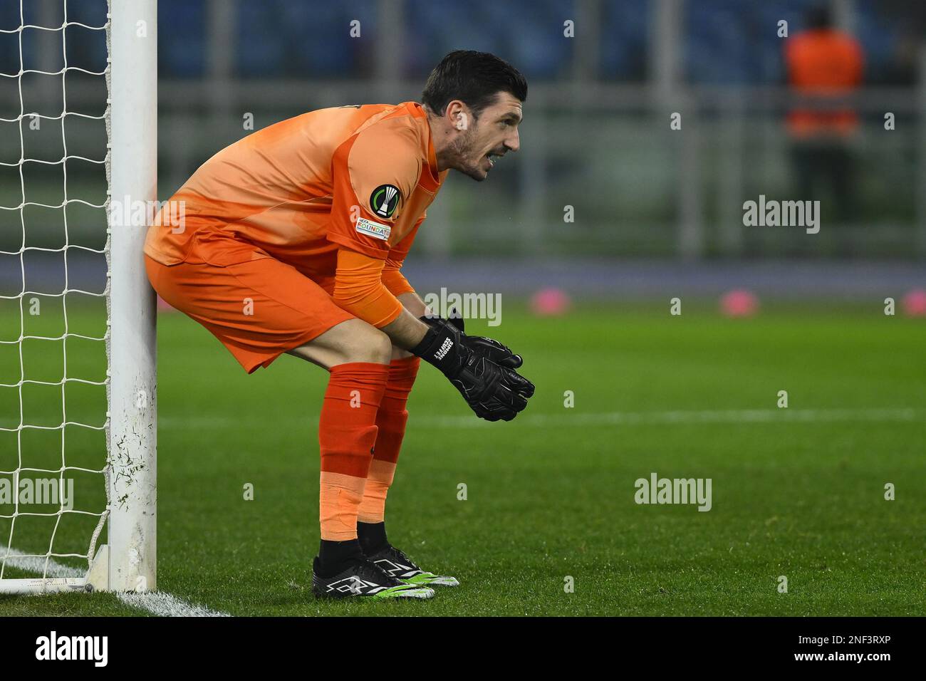 Simone Scuffet of CFR 1907 Cluj during the UEFA Europa Conference ...
