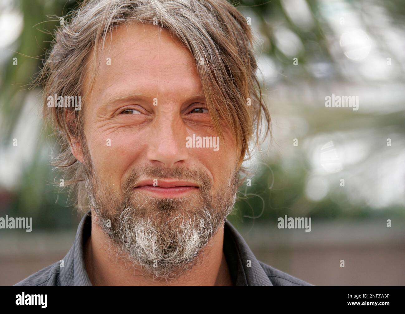 Danish actor Mads Mikkelsen poses during a photo call for the film ...