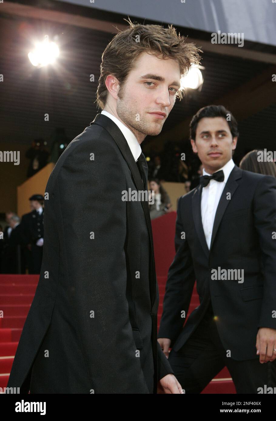 British actor Robert Pattinson arrives for the screening of the film ...