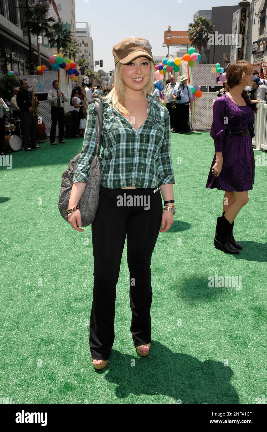 Actress Skyler Shaye arrives at the premiere of the animated feature ...