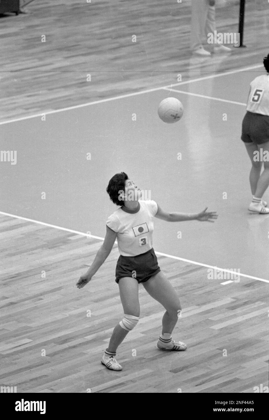 Japan vs. U.S.S.R. Women's Volleyball Competion during the 1964 Summer ...