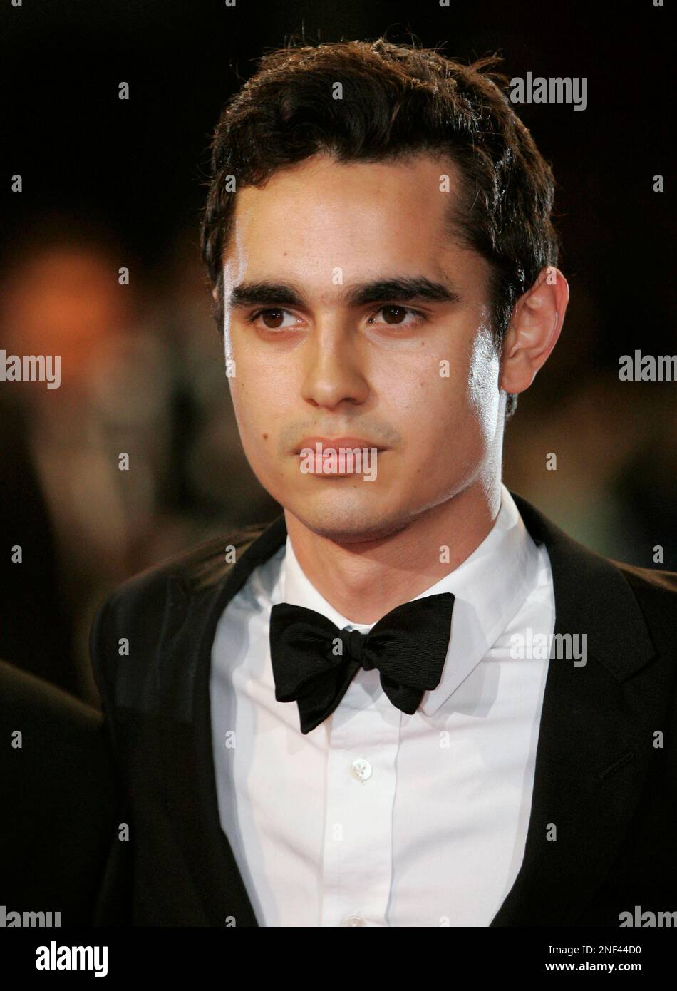 British actor Max Minghella arrives on the red carpet for the screening ...