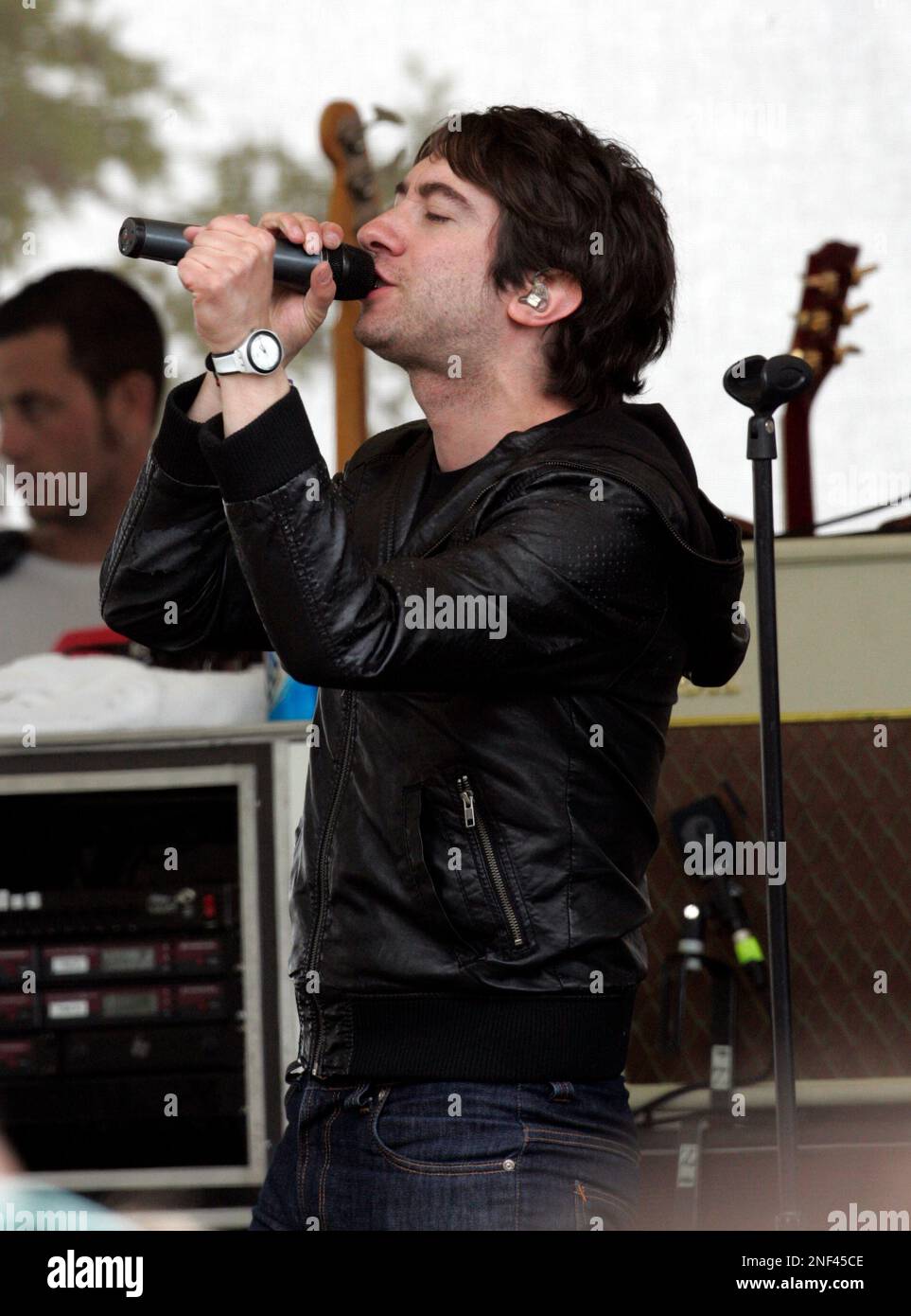 Tom Higgenson of the Plain White T's performs on the third day of ...