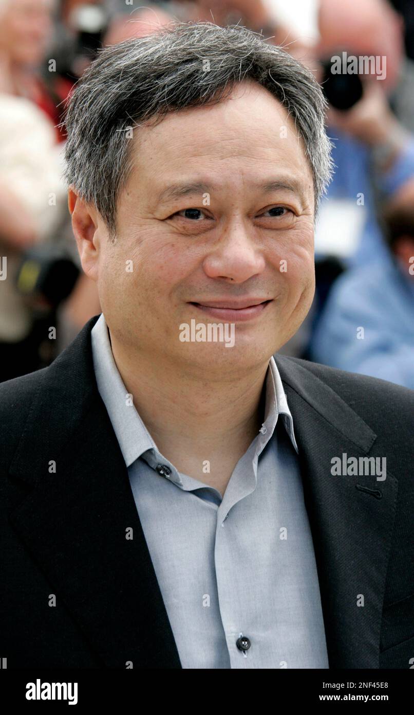 Taiwanese director Ang Lee poses at a photo call for the film 'Taking ...