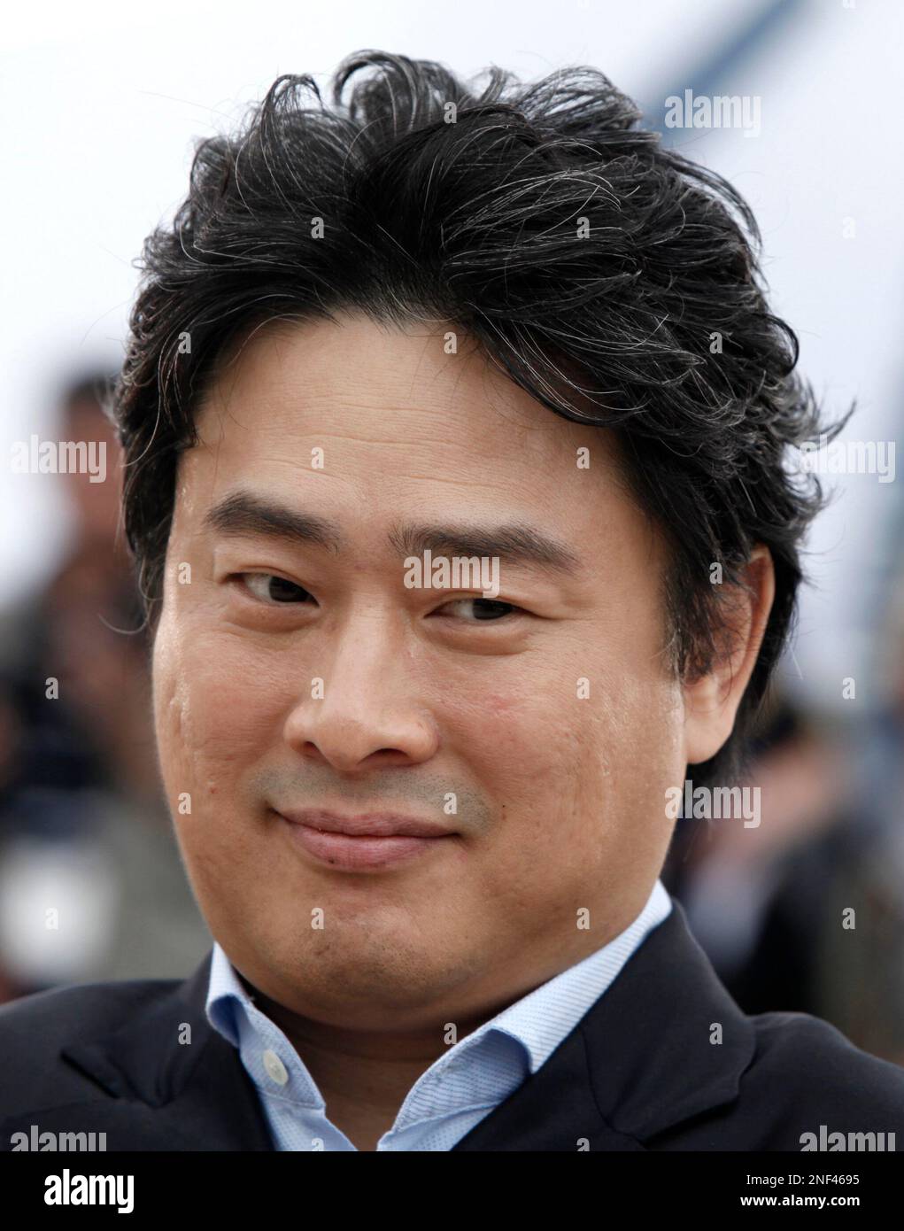 South Korean director Park Chan-Wook during a photo call for the film ...