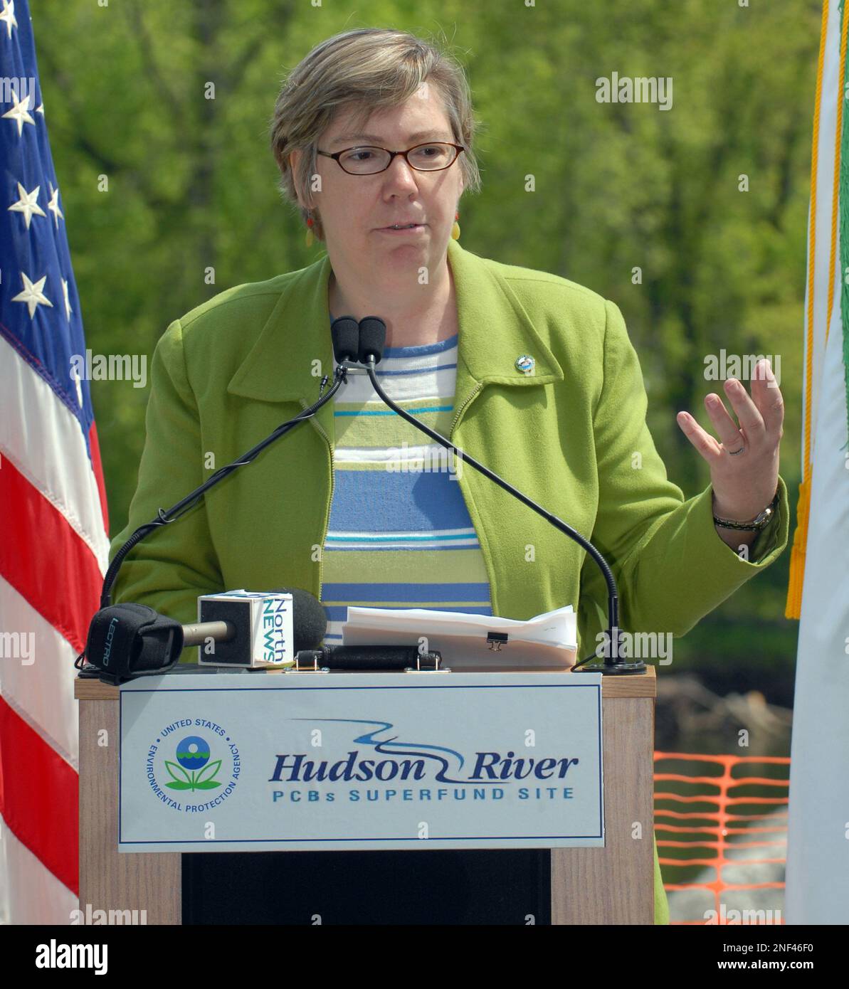 Judith Enck, Deputy Secretary for the Environment of New York talks ...