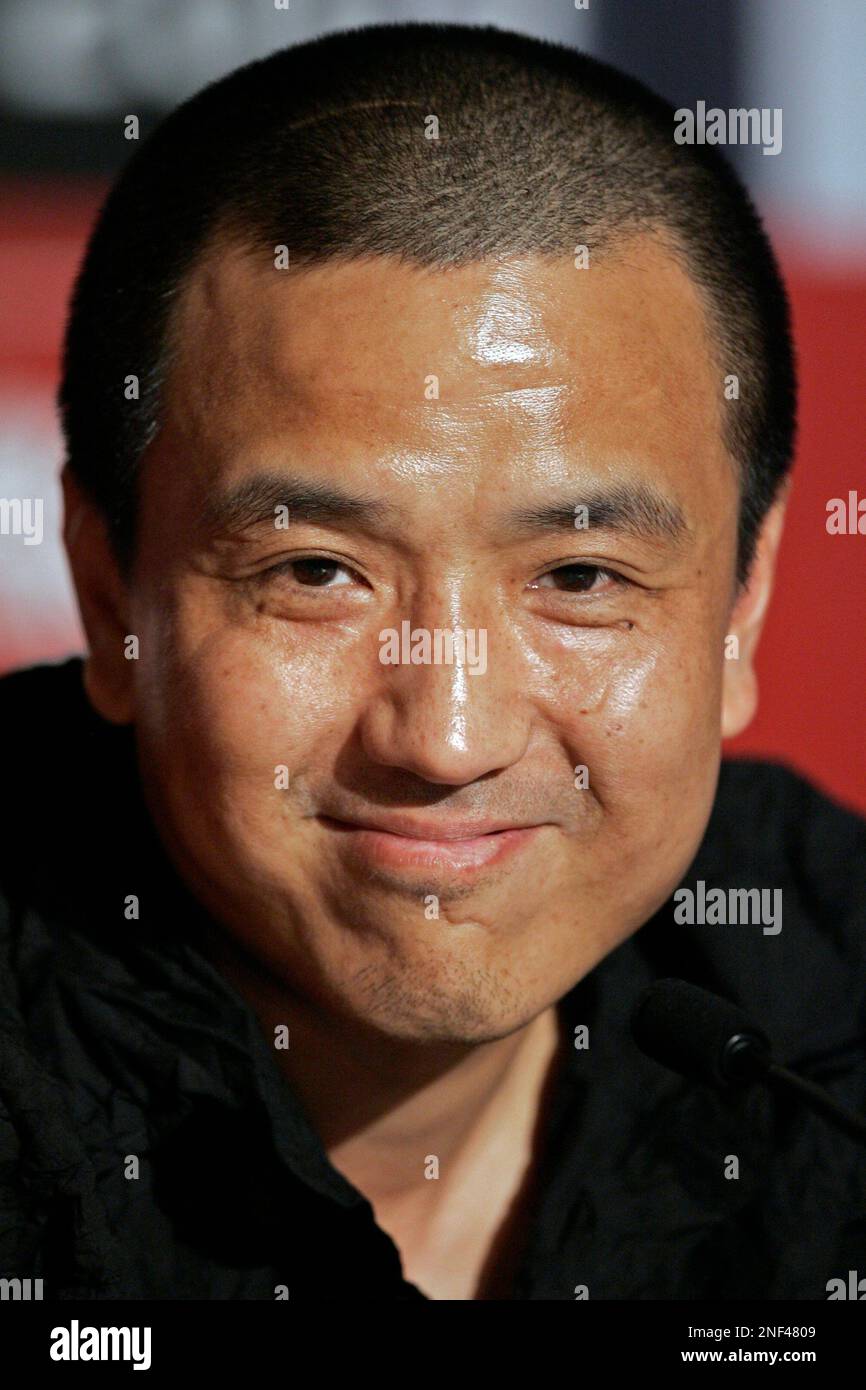 Chinese director Lou Ye smiles during a press conference at the 62nd ...