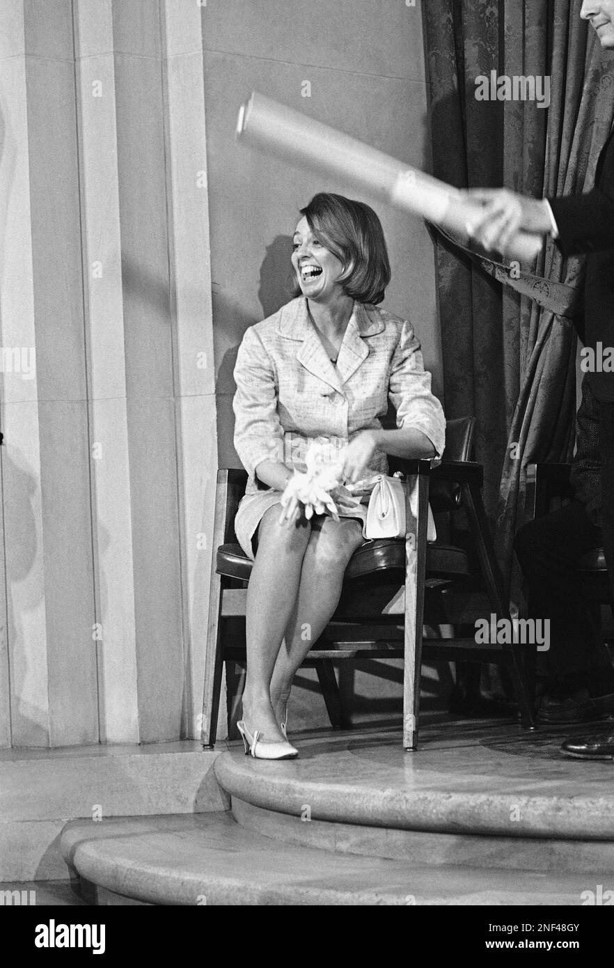 This was the reaction of Mrs. Georgia Clark, wife of Ramsey Clark , as ...