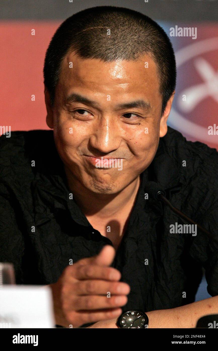 Chinese director Lou Ye smiles during a press conference at the 62nd ...