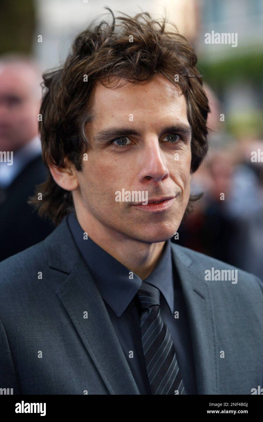 Cast member U.S. actor, Ben Stiller poses as he arrives for the World ...