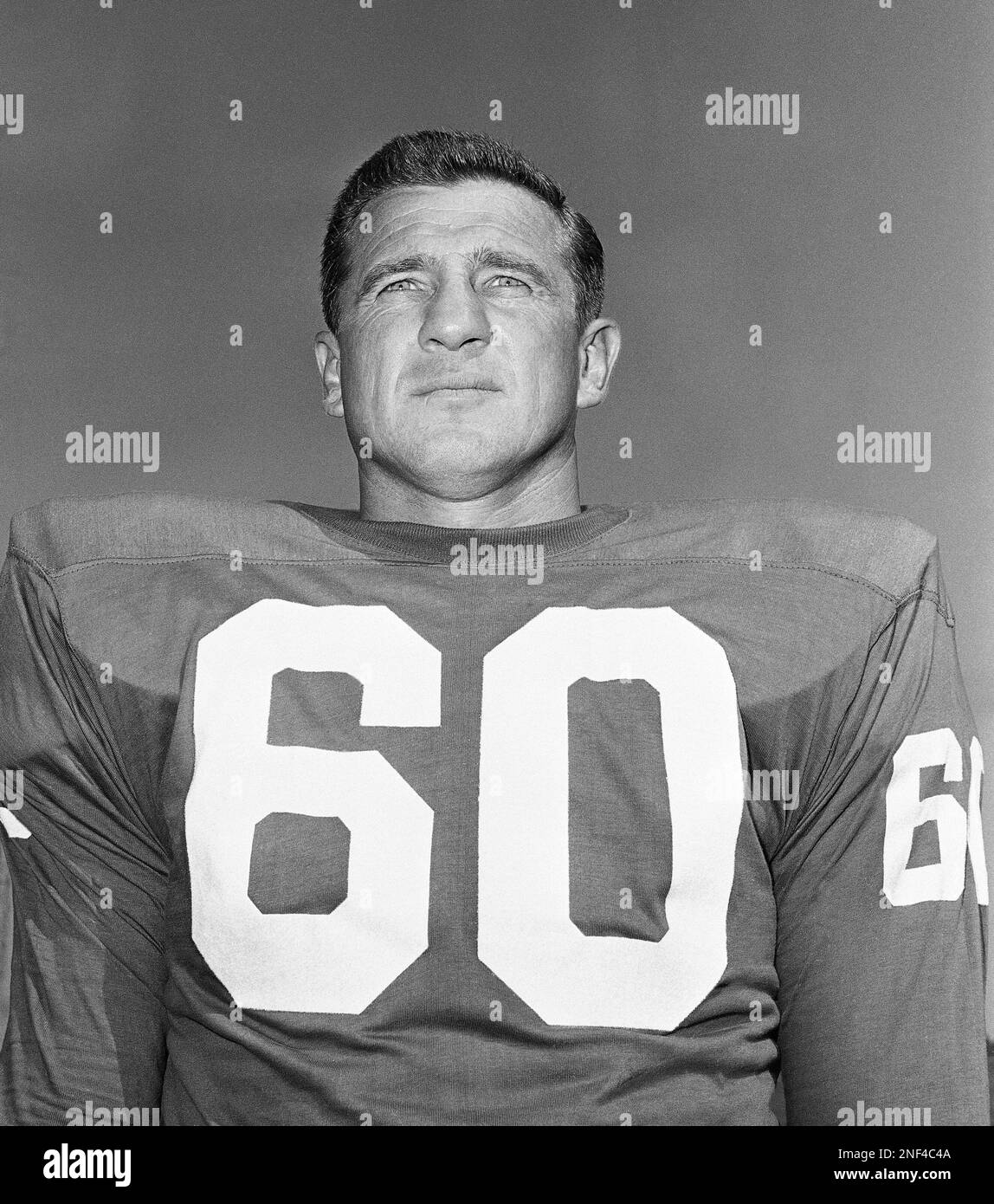Chuck Bednarik of the Philadelphia Eagles is shown, July 29, 1959. (AP ...