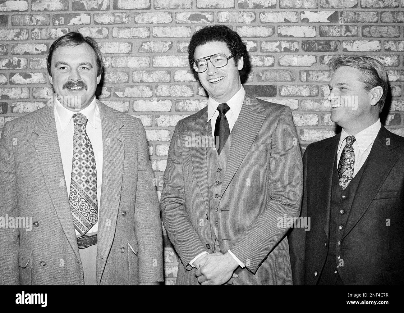 Dick Butkus, Ron Mix and Yale Lary, left to right, are shown in Los ...