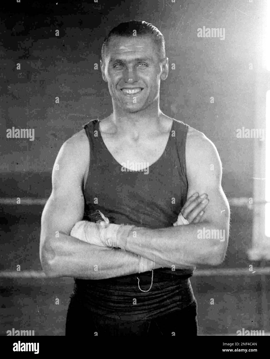 British Heavyweight boxer Phil Scott in England, on June 1, 1927. (AP ...
