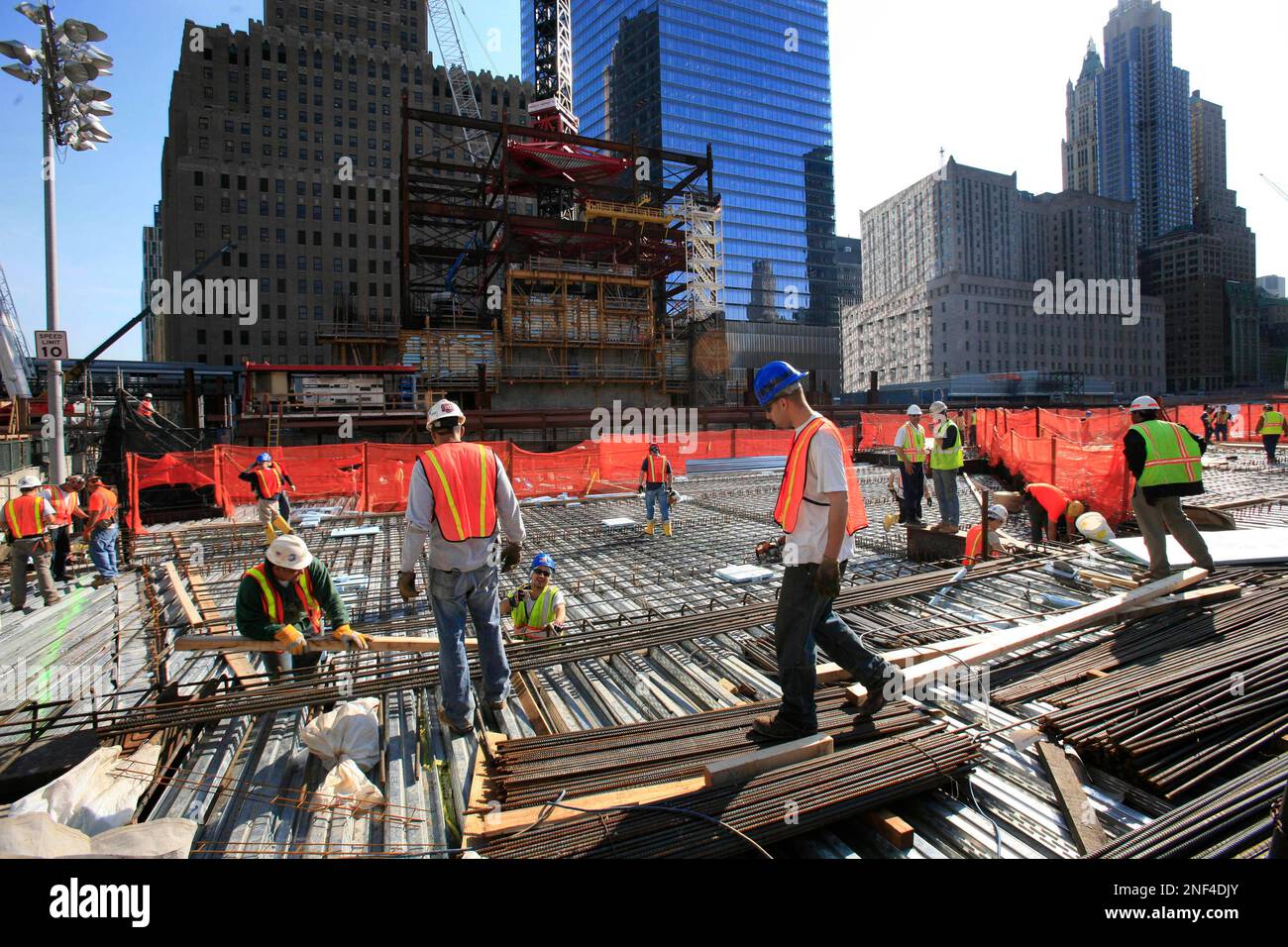 Construction continues on the National September 11 Memorial & Museum ...