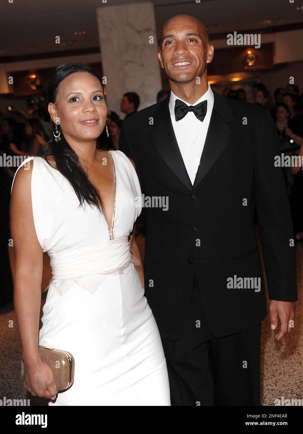 Washington DC Mayor Adrian Fenty and Michelle Fenty attend the 2009 ...