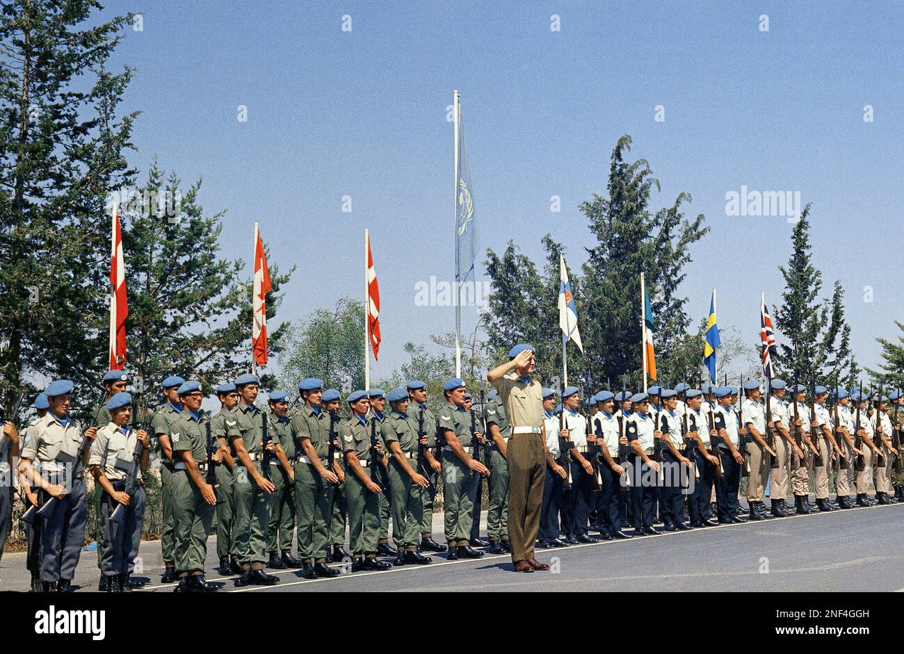 The Greek army contingent, based permanentely in Cyprus, celebrated the ...
